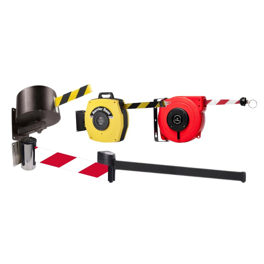 Buy wall-mounted barriers with retractable belts here – Barriers4u ...