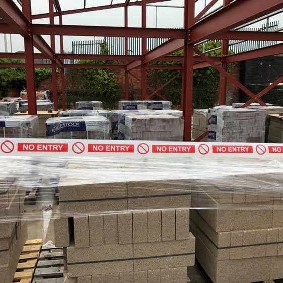 Printed Barrier Tape – Barriers4u – Crowd Control & Safety Barriers