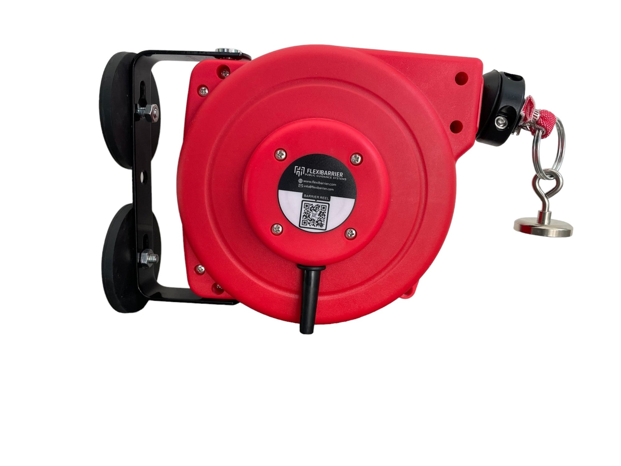Flexibarrier Safety Barrier Reel - Magnetic - Heavy duty barrier belt ...