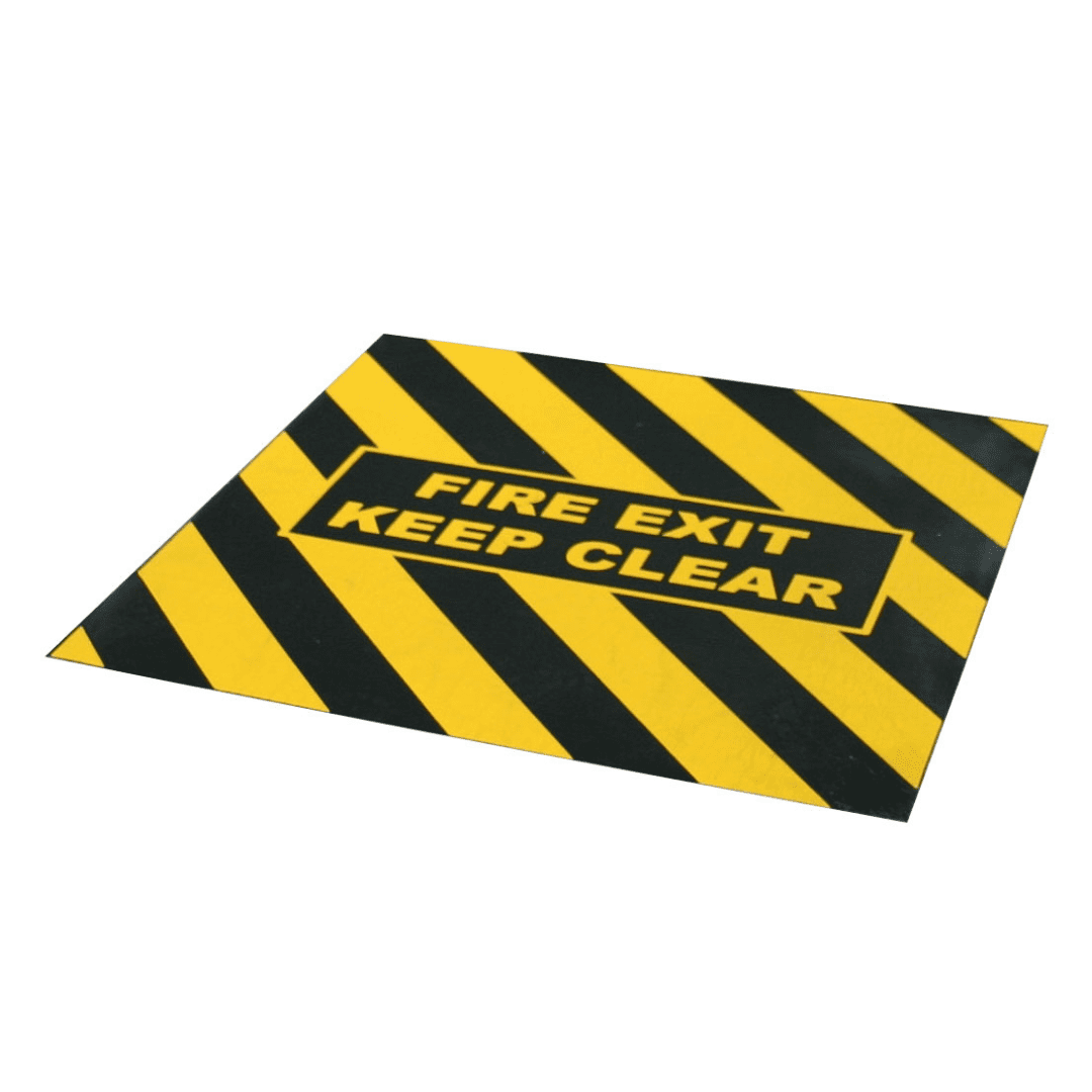 Fire Exit Marker – Barriers4u – Crowd Control & Safety Barriers