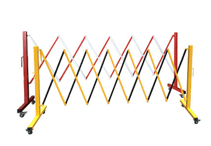 FlexiBarrier - Expanding Gate - on wheels (3.6 m) – Barriers4u – Crowd ...