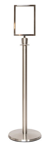 Flexibarrier Poster Sign Stand -Premium- (A4 Sign frame included ...