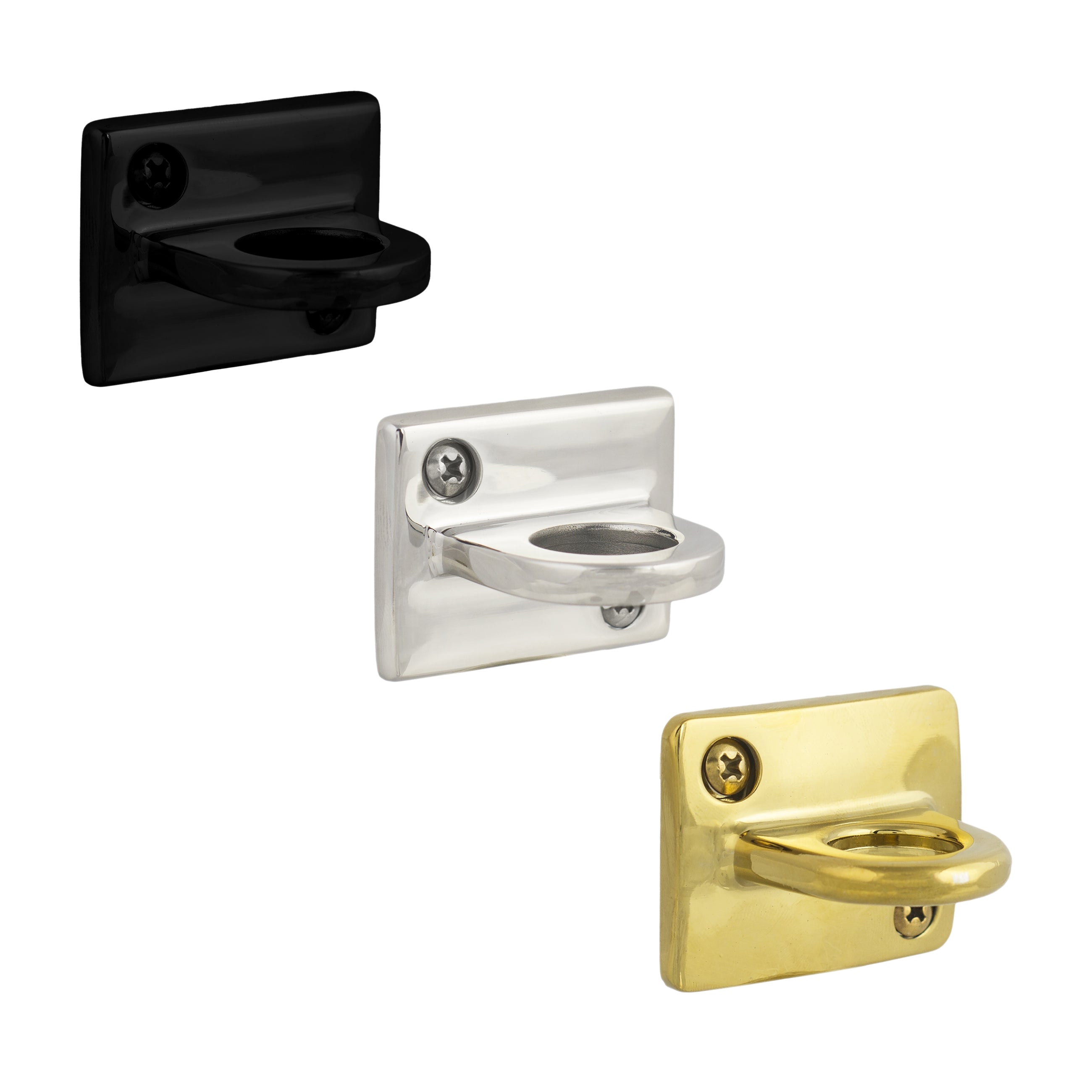 Wall plate for barrier ropes with snap end – Barriers4u – Crowd Control ...